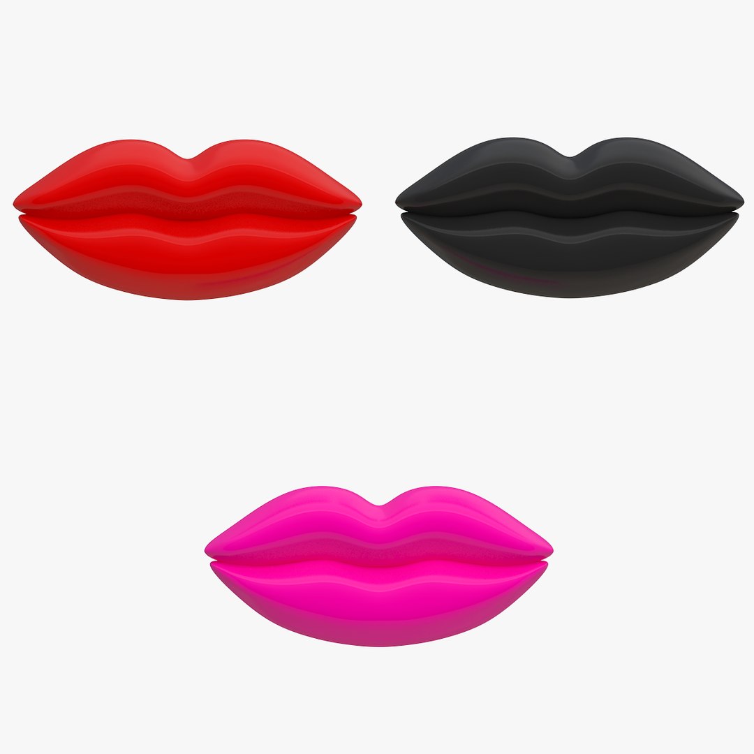 modelo 3d Lips Icon Collection - TurboSquid 1984304