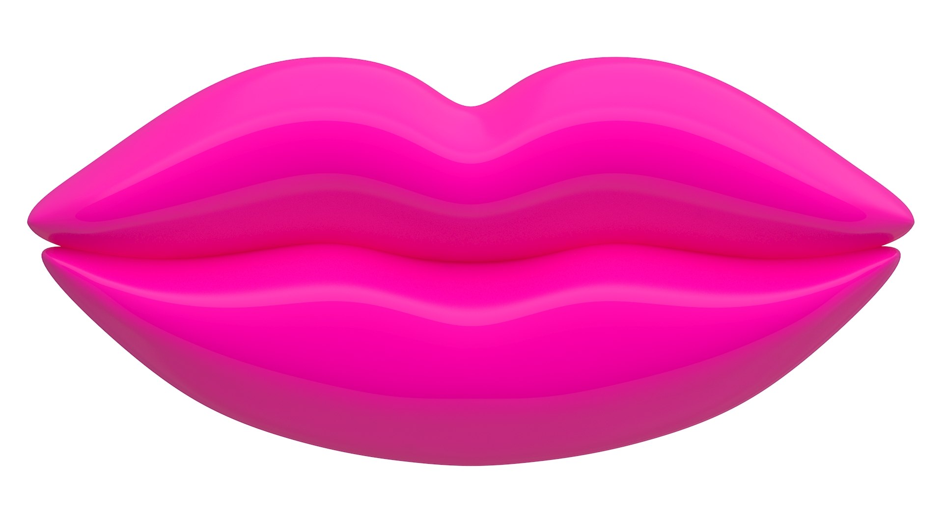 3D Model Lips Icon Collection - TurboSquid 1984304
