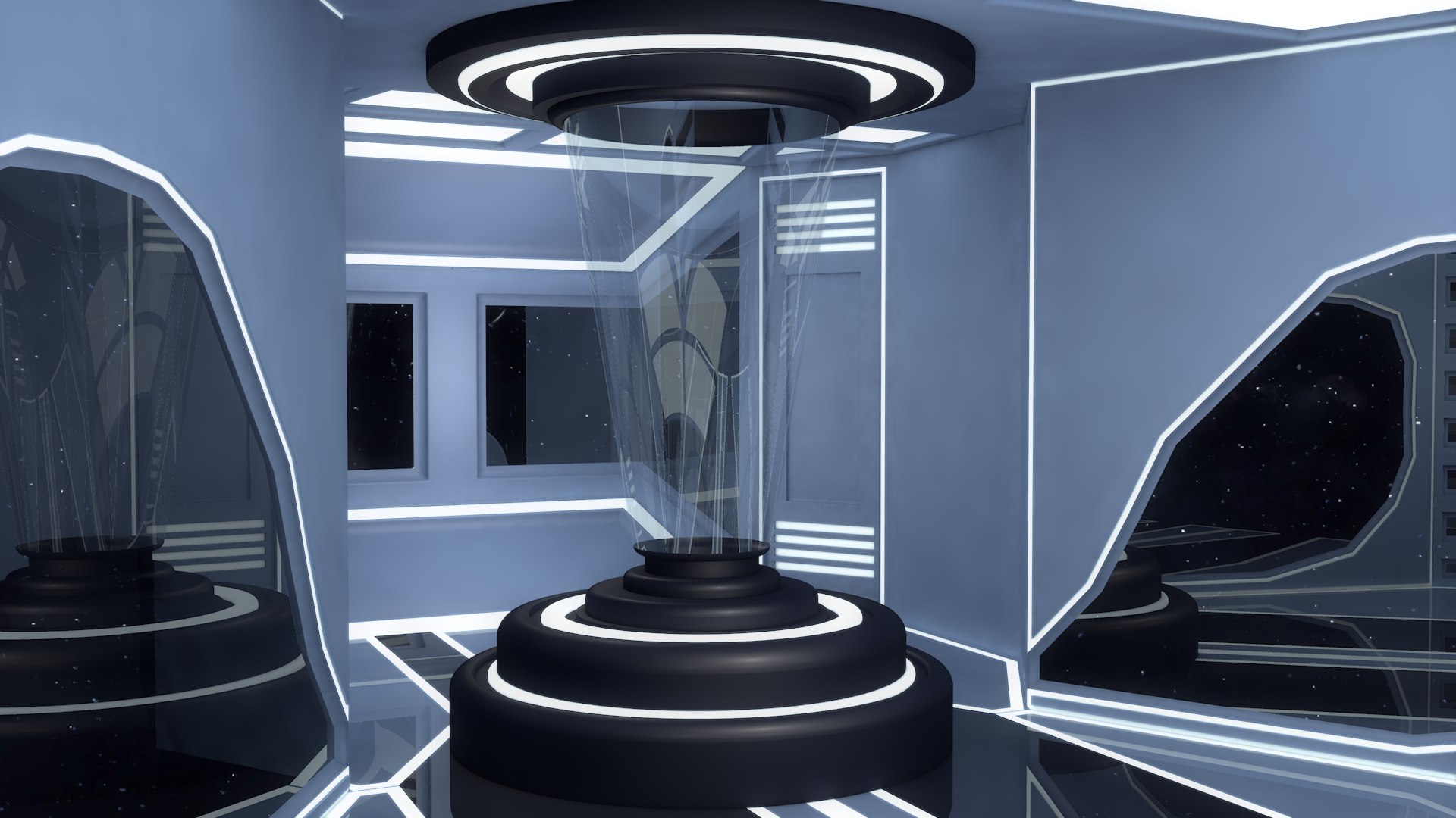Sci Fi Room 3D Model - TurboSquid 1873567