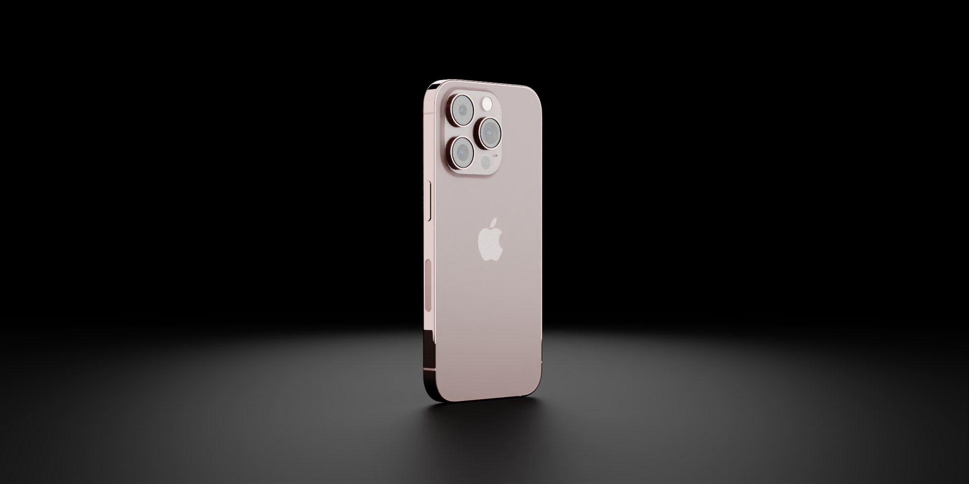 Apple iPhone 15 Pro Thinner Bezels Titanium Body Leaks 3D model ...