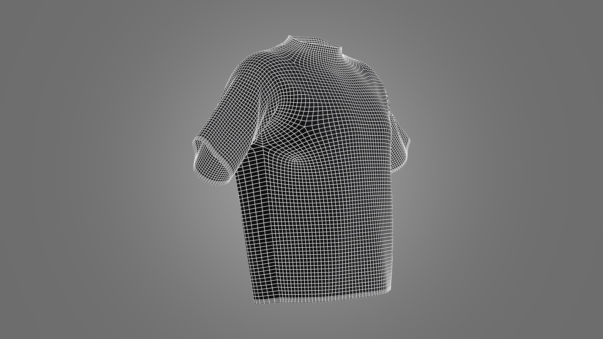 3D Basic Half-sleeve T-shirt Male - TurboSquid 2104395