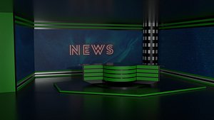 Tv Studio Blender Models for Download | TurboSquid