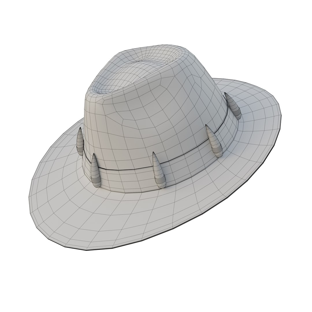 3D Dundee Crocodile Hat - TurboSquid 2209035