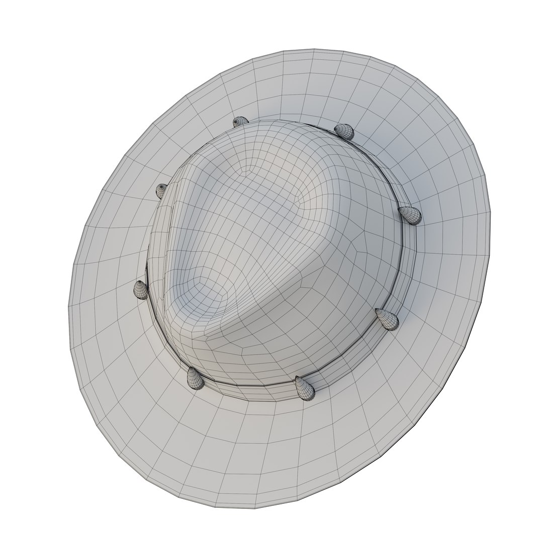 3D Dundee Crocodile Hat - TurboSquid 2209035