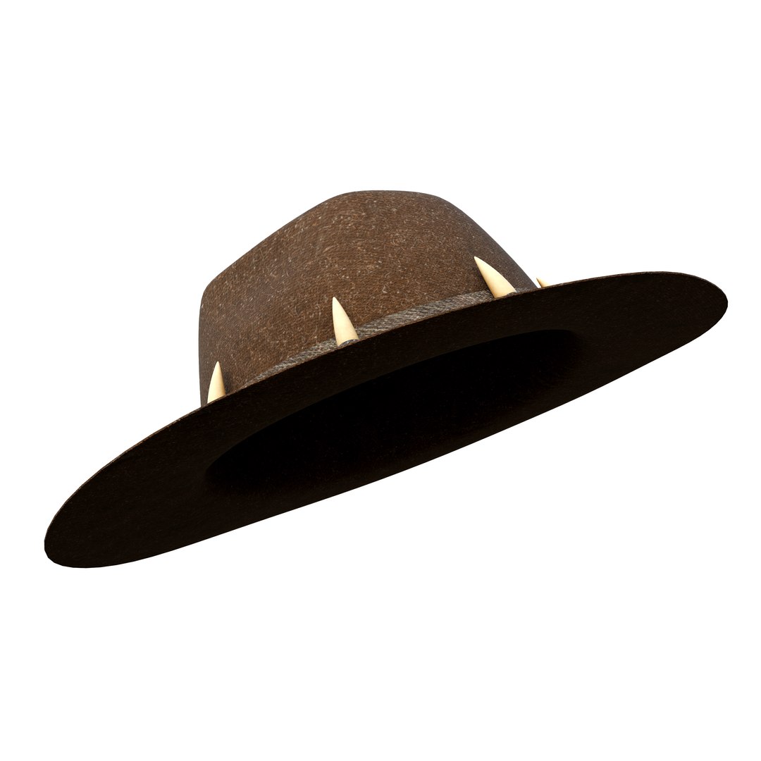 3D Dundee Crocodile Hat - TurboSquid 2209035