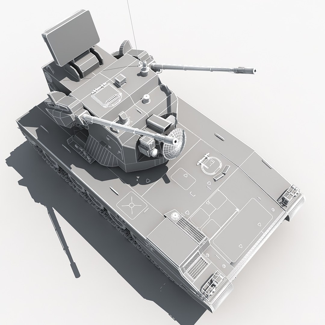 China Pgz-09 Self-propelled Antiaircraft 3D Model - TurboSquid 1421024