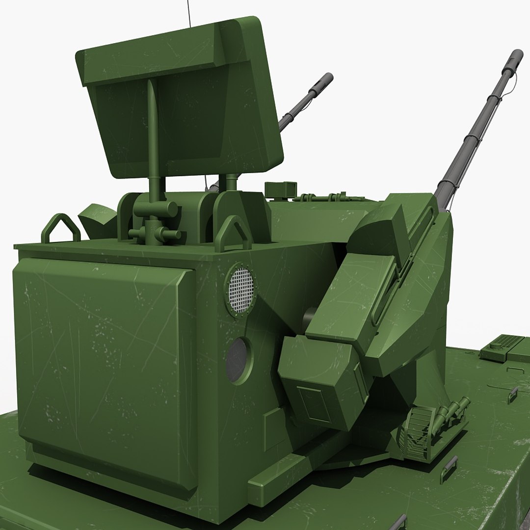 China Pgz-09 Self-propelled Antiaircraft 3D Model - TurboSquid 1421024