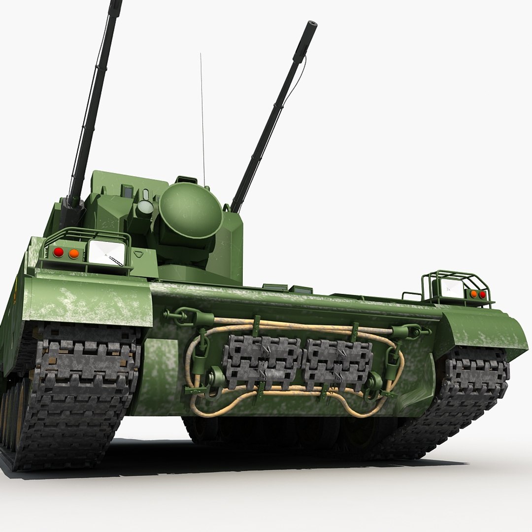 China Pgz-09 Self-propelled Antiaircraft 3D Model - TurboSquid 1421024