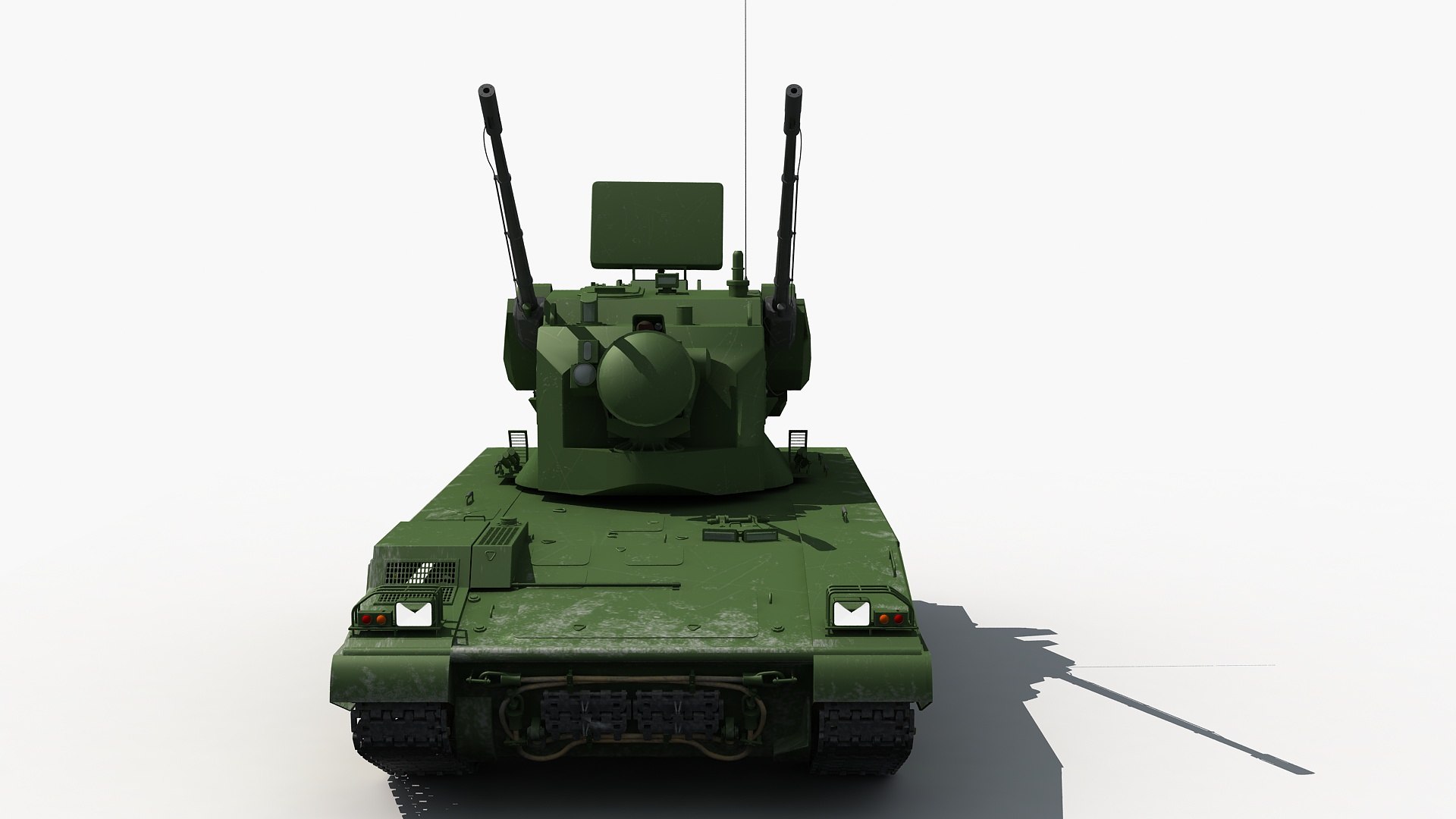 China Pgz-09 Self-propelled Antiaircraft 3D Model - TurboSquid 1421024
