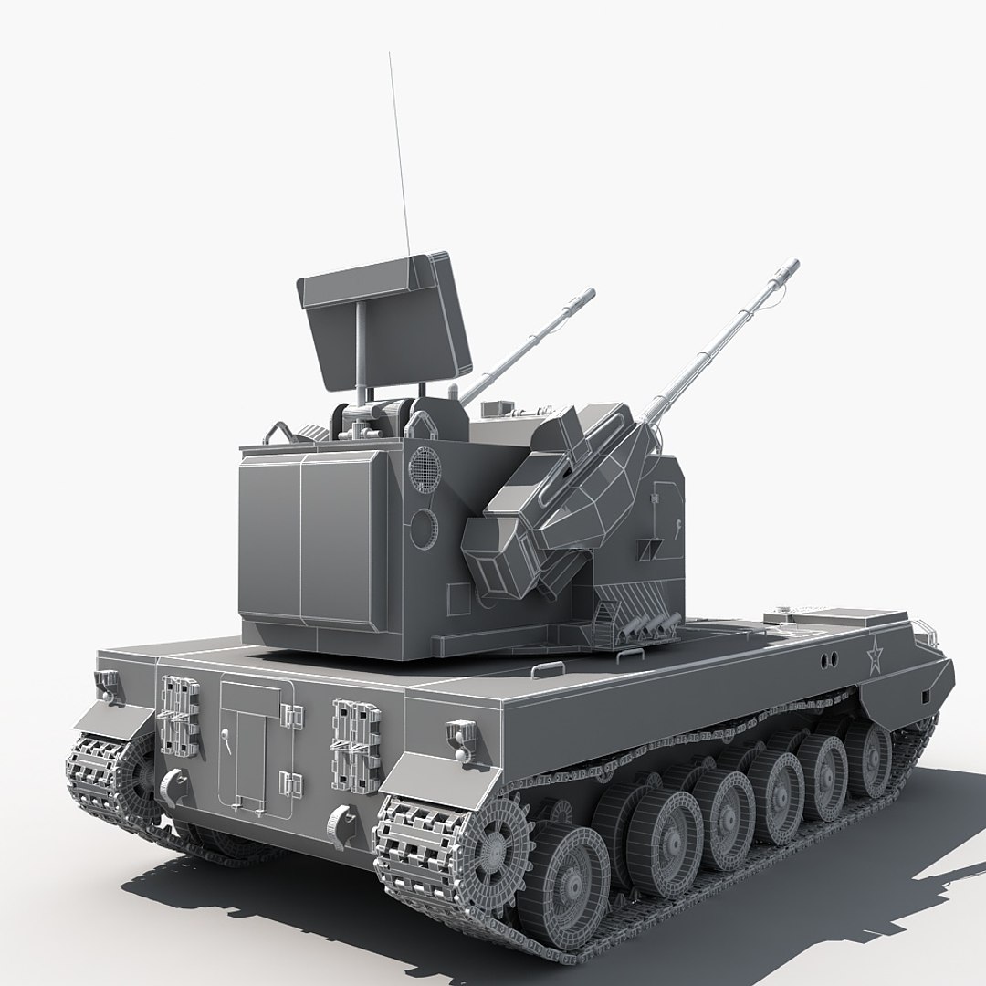 China Pgz-09 Self-propelled Antiaircraft 3D Model - TurboSquid 1421024