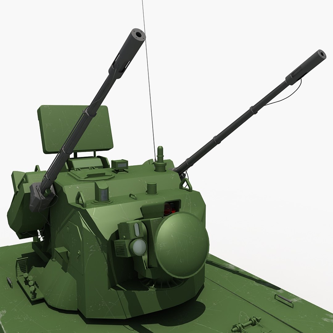 China Pgz-09 Self-propelled Antiaircraft 3D Model - TurboSquid 1421024
