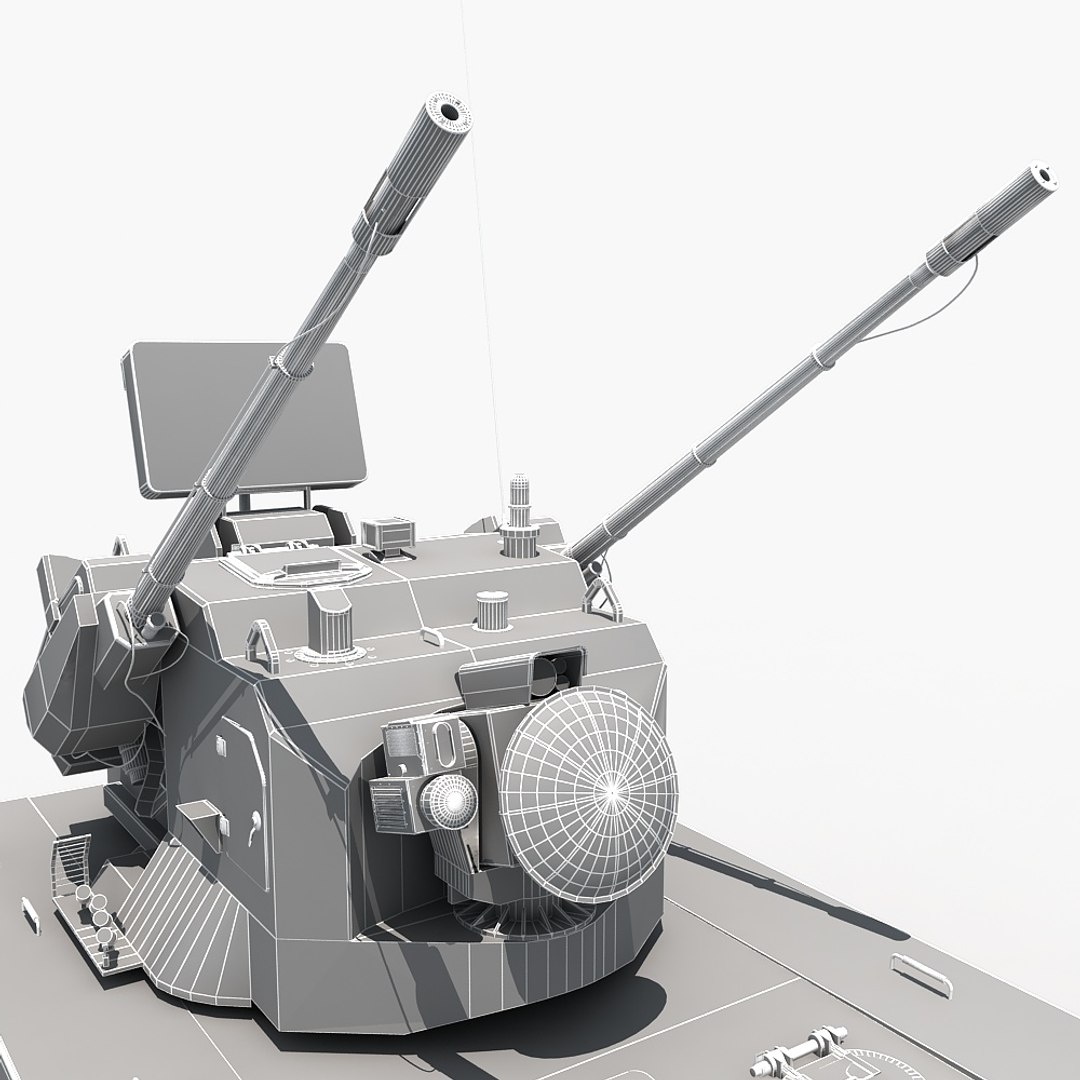 China Pgz-09 Self-propelled Antiaircraft 3D Model - TurboSquid 1421024
