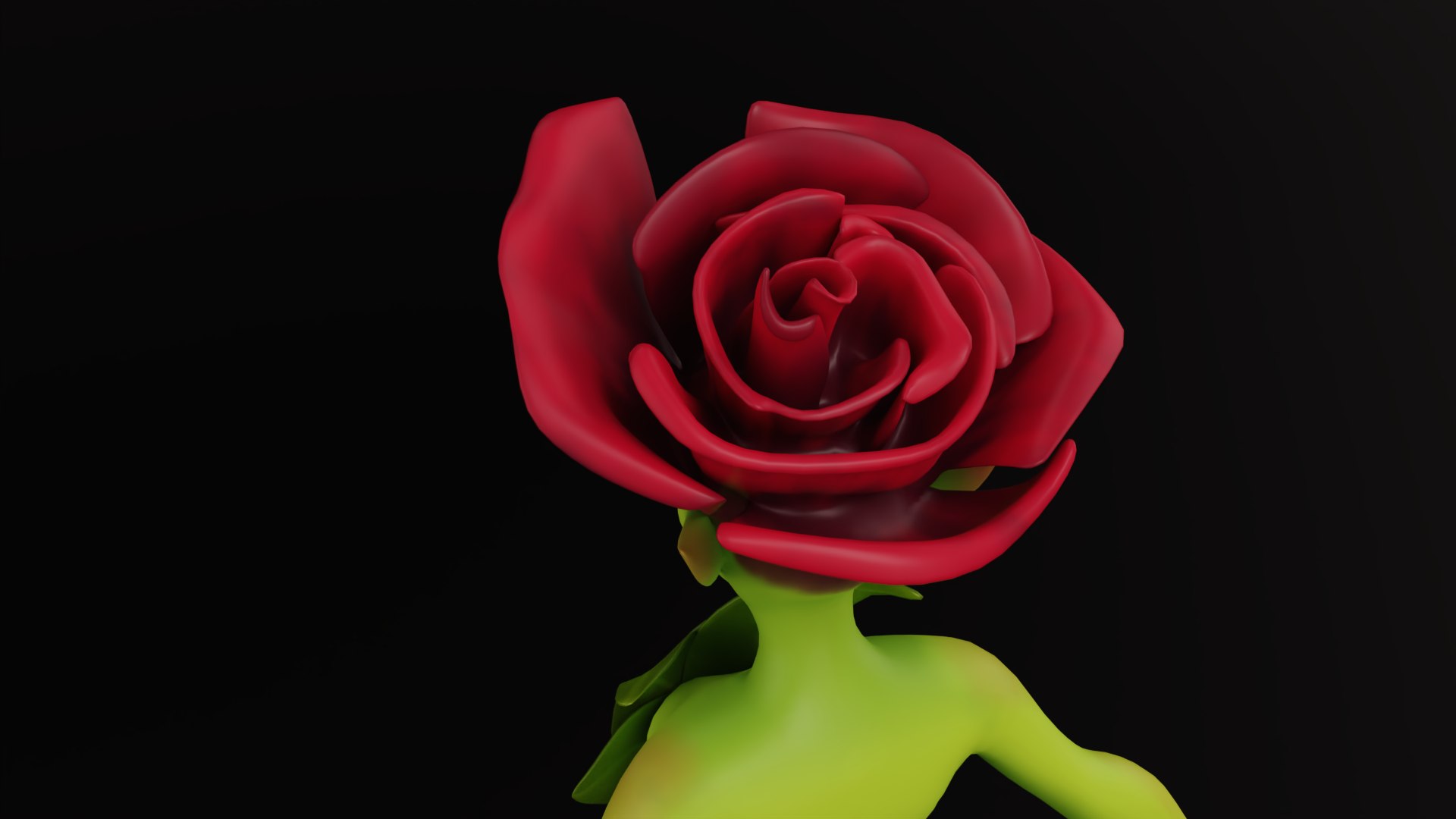 Humanoid Rose 3D Model - TurboSquid 1923577