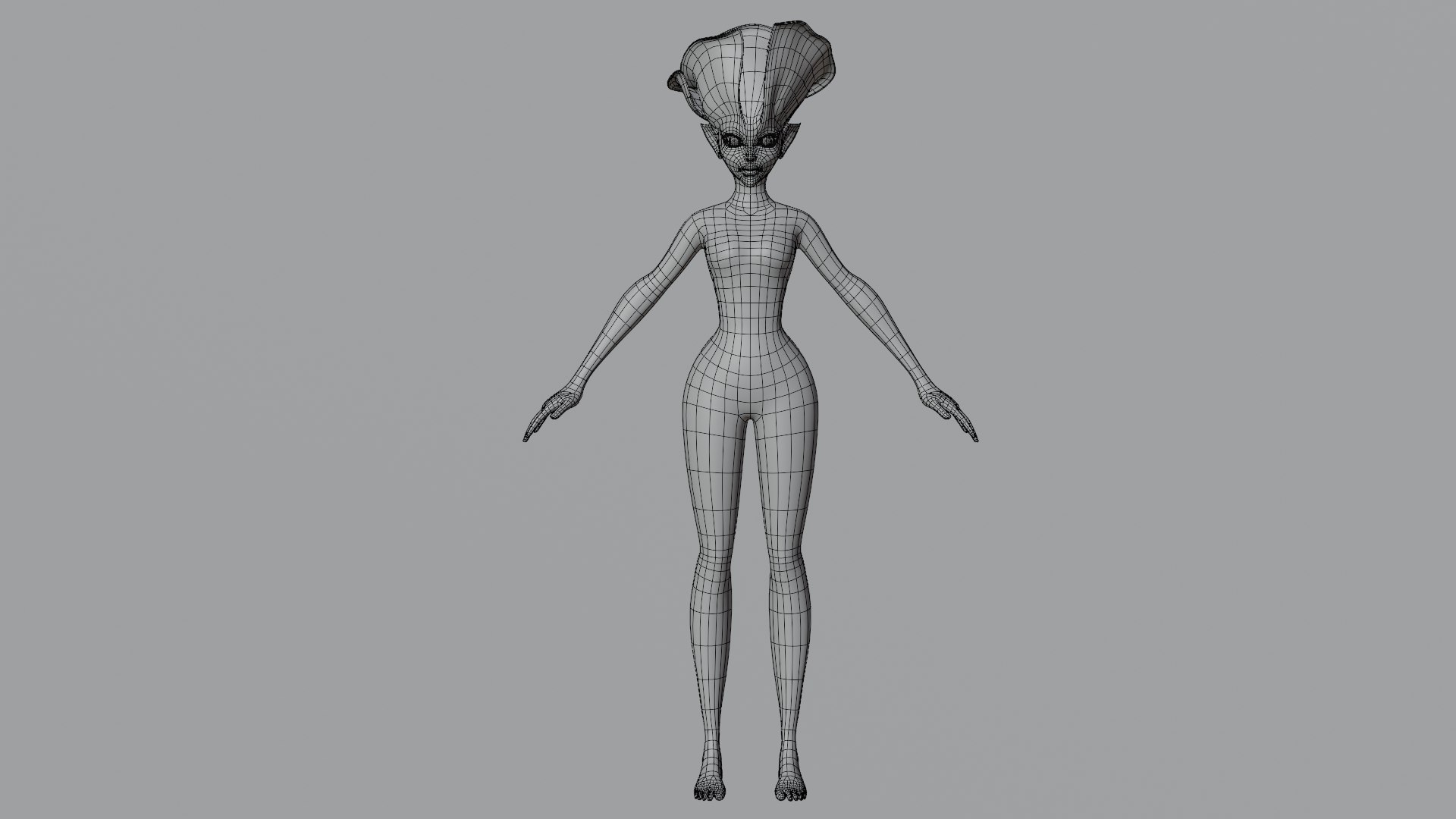 Humanoid Rose 3D Model - TurboSquid 1923577