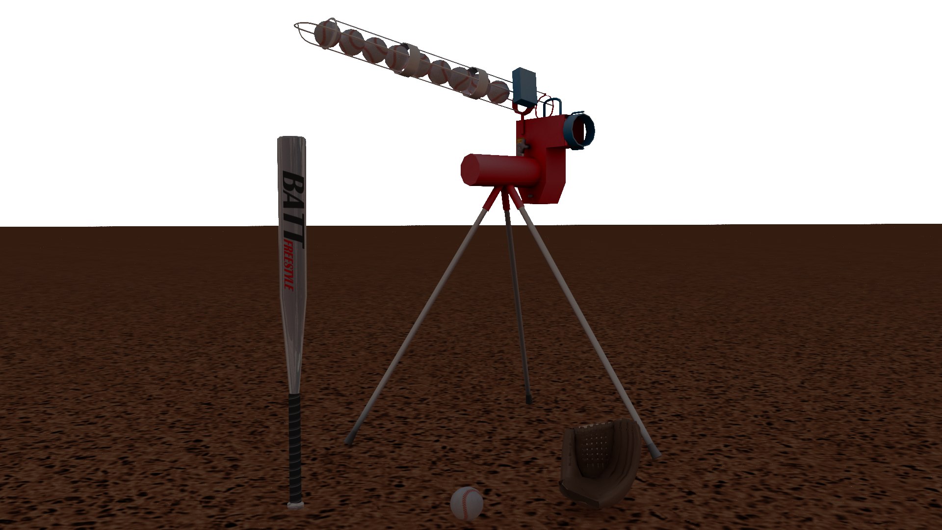 Baseball Tool Model - TurboSquid 2173087