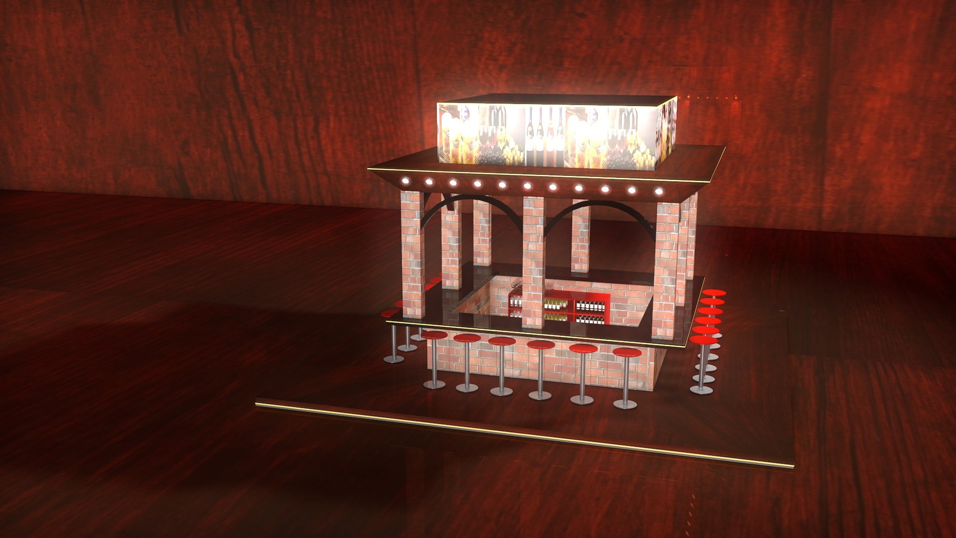 Bar 3d C4d