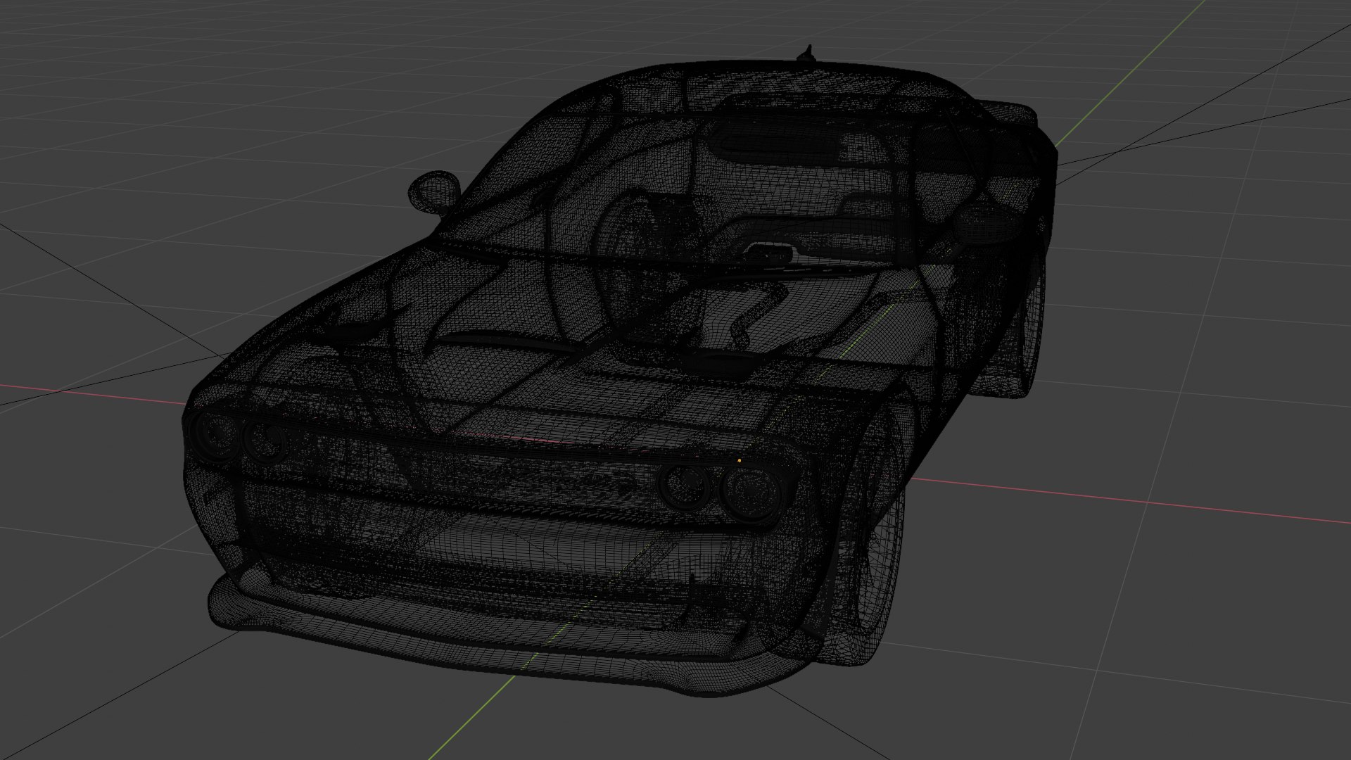 3D Dodge Challenger Hellcat - TurboSquid 1854919