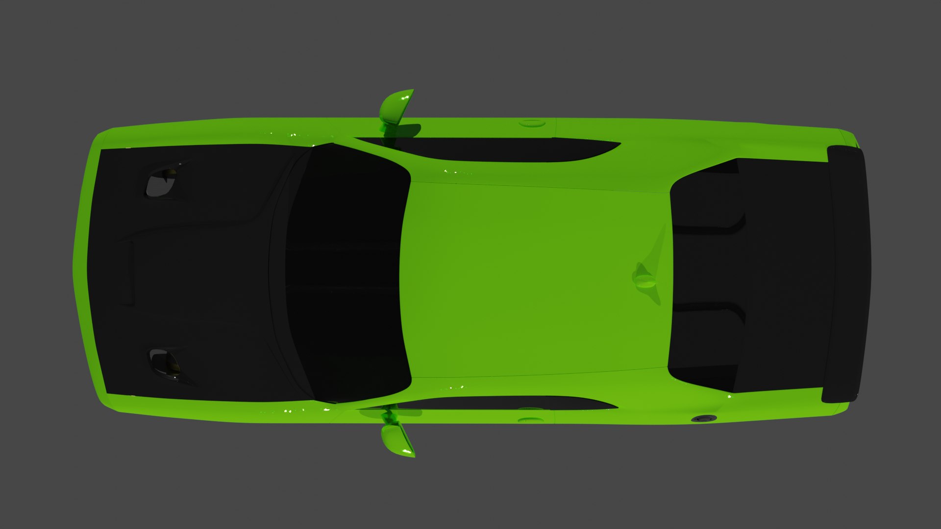 3D Dodge Challenger Hellcat - TurboSquid 1854919
