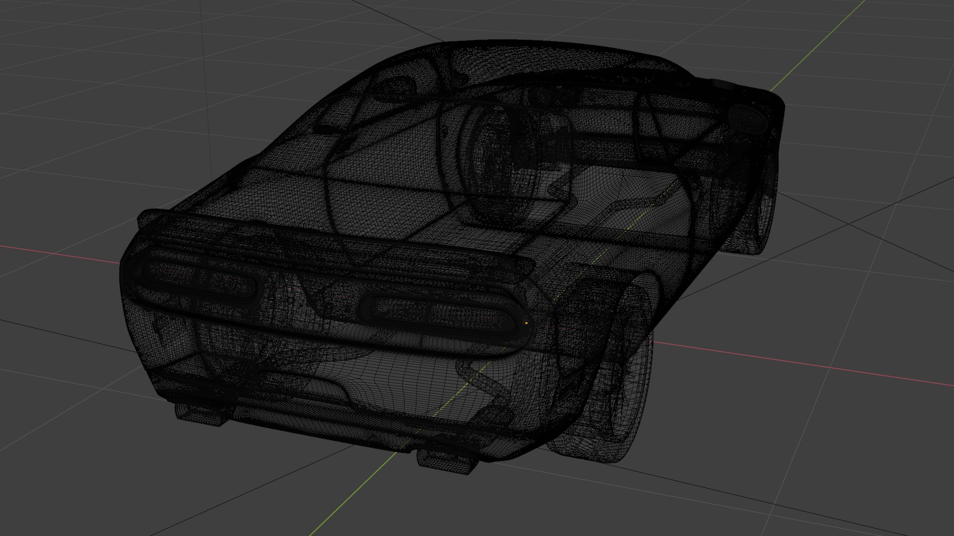 3D Dodge Challenger Hellcat - TurboSquid 1854919