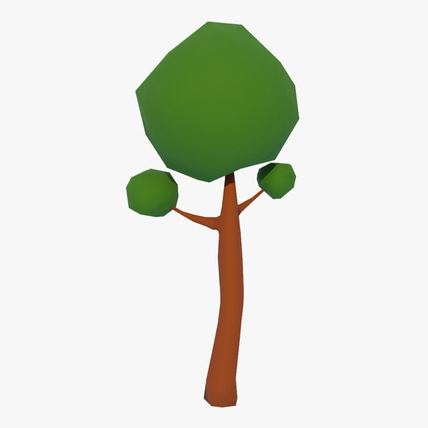 Low-poly Tree Collection 3D model - TurboSquid 1981178