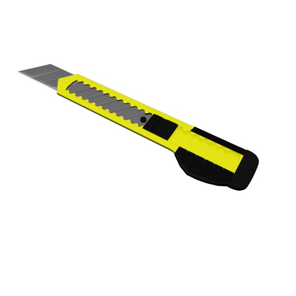 box cutter 3d model