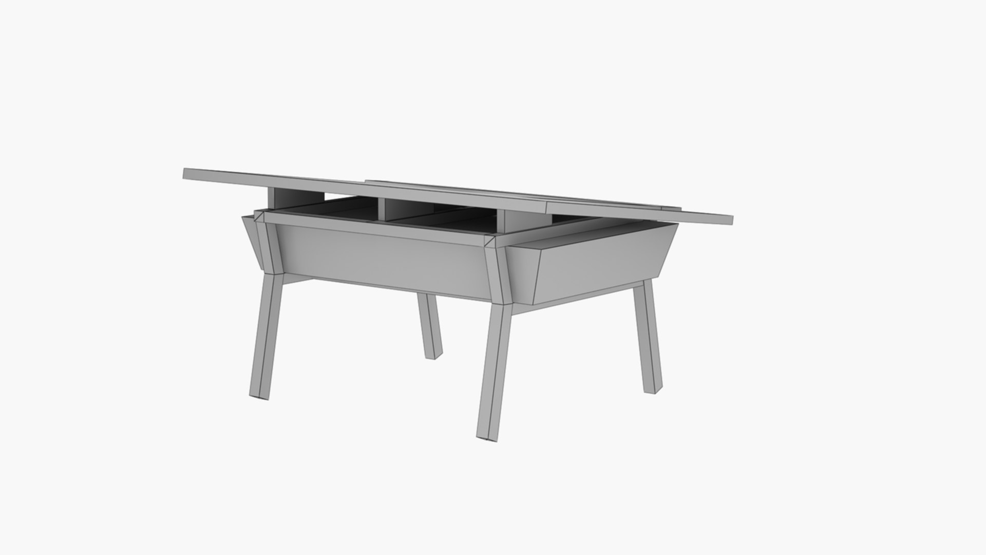 3D Office Table 01 Model - TurboSquid 2371096
