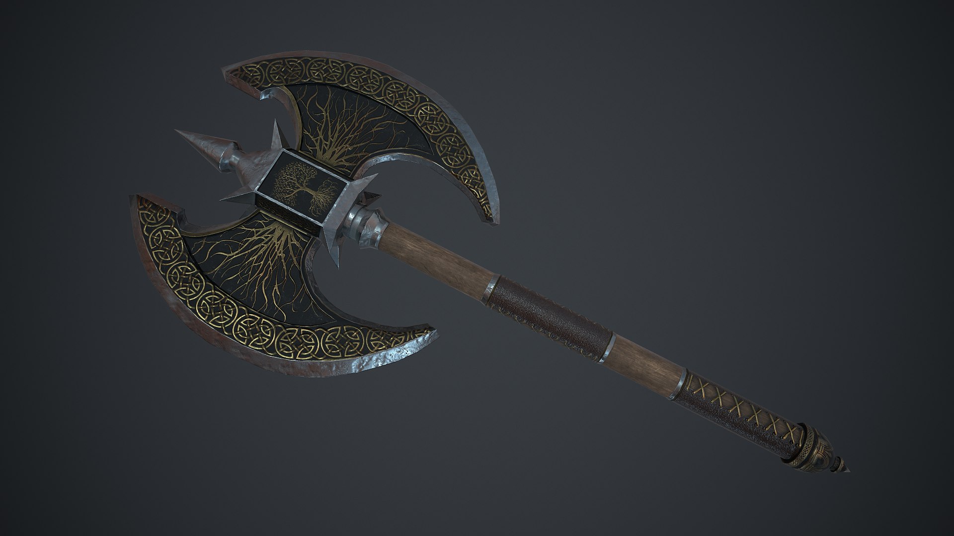 Axe weapons 3D model - TurboSquid 1634665