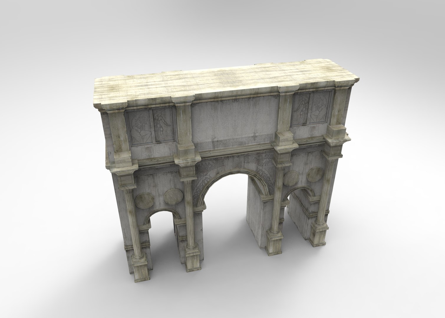 3ds Max Triumph Arch