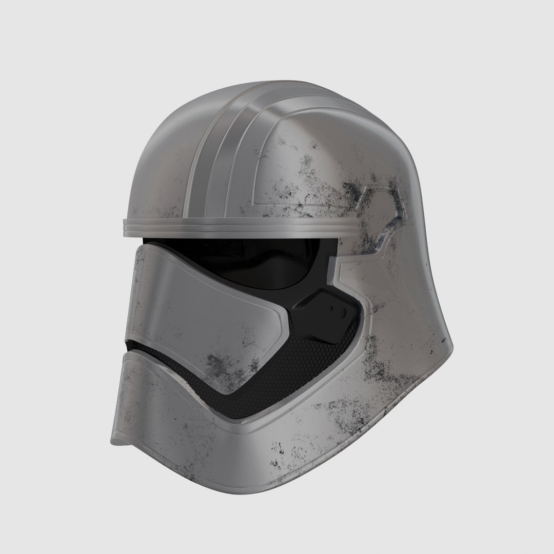 Captain Phasma Helmet 3d Model
