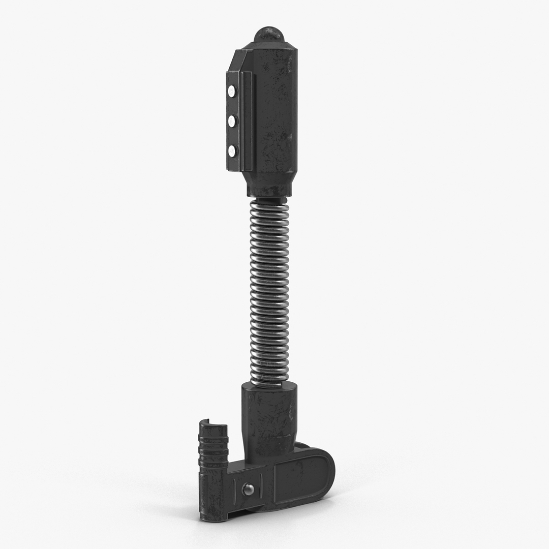 Ram Cylinder Hydraulic Sci Fi 3d 3ds