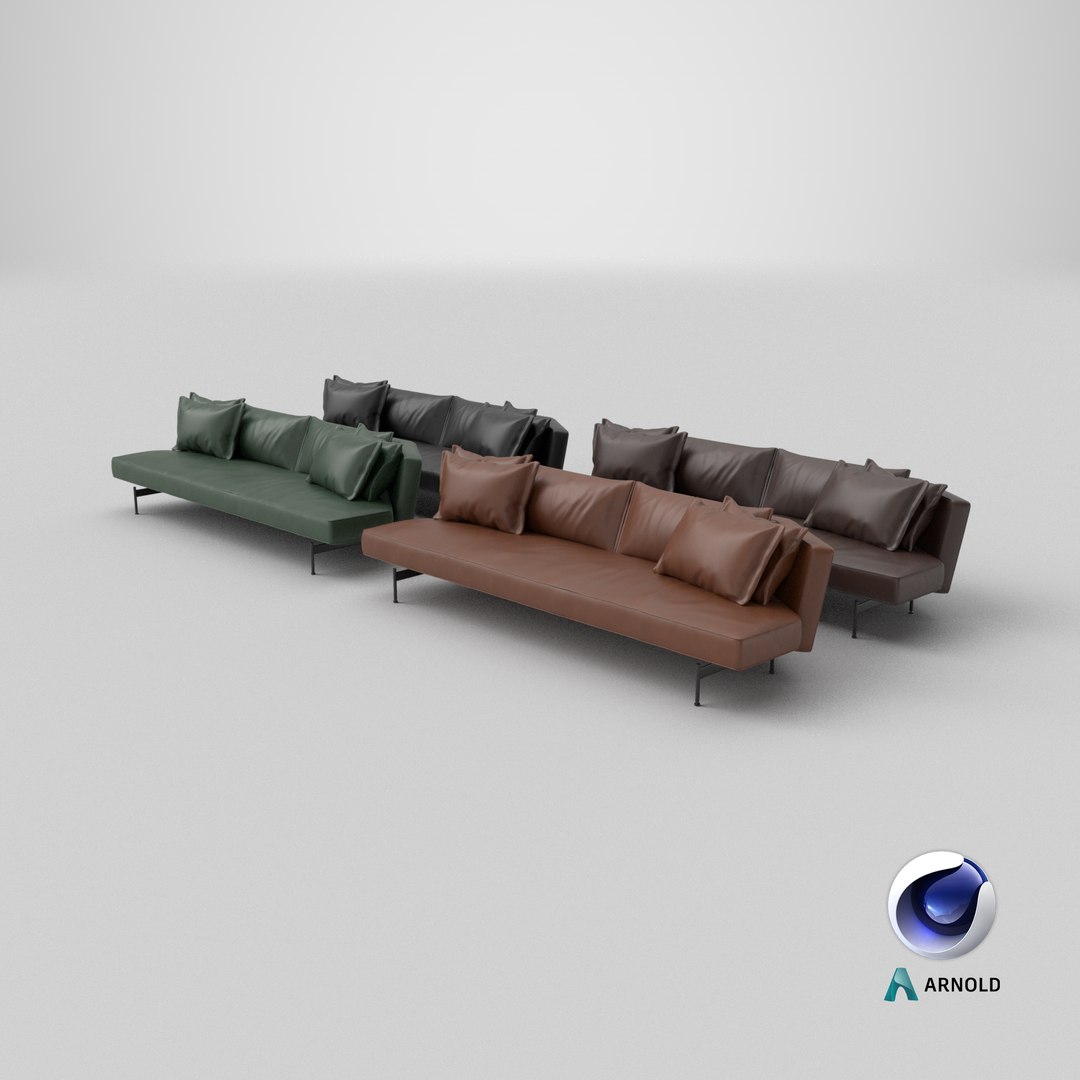Sofa V28 Model - TurboSquid 1663682