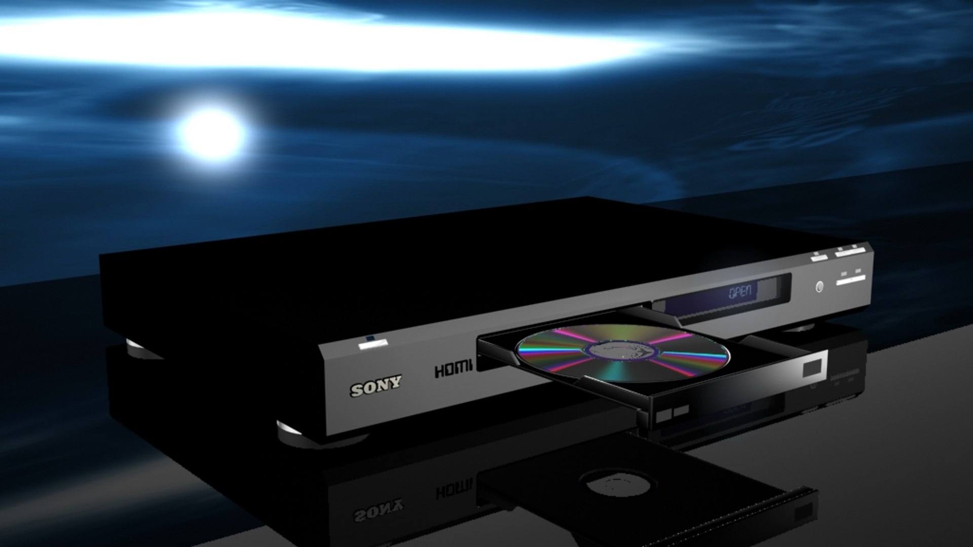 Dvd Player 3d Model