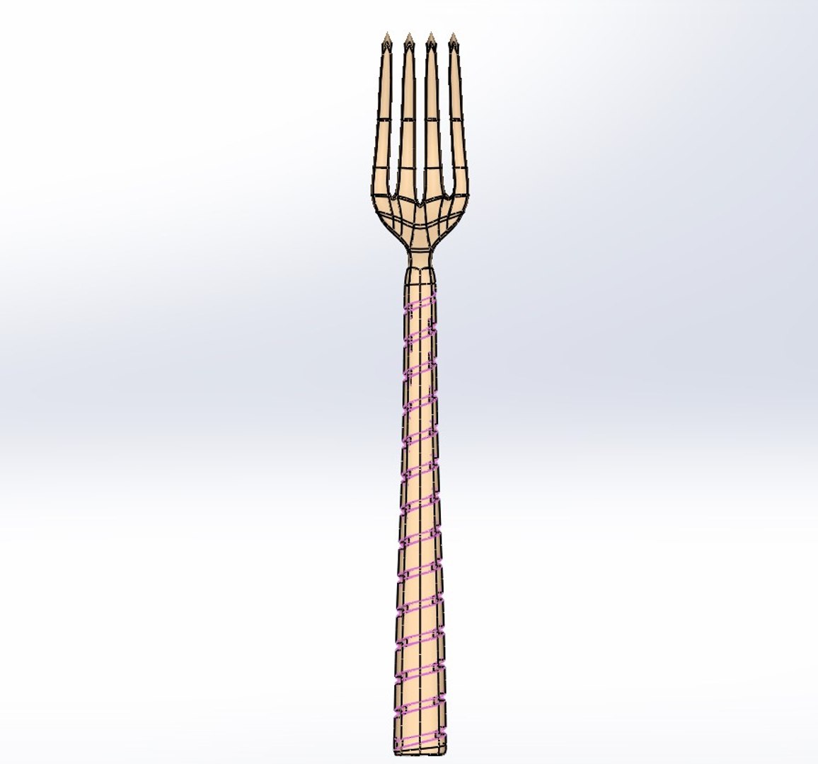 Fork 3D Model - TurboSquid 2036435