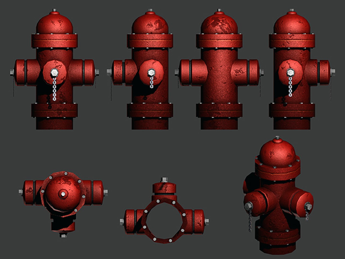 Hydrant 3d Model
