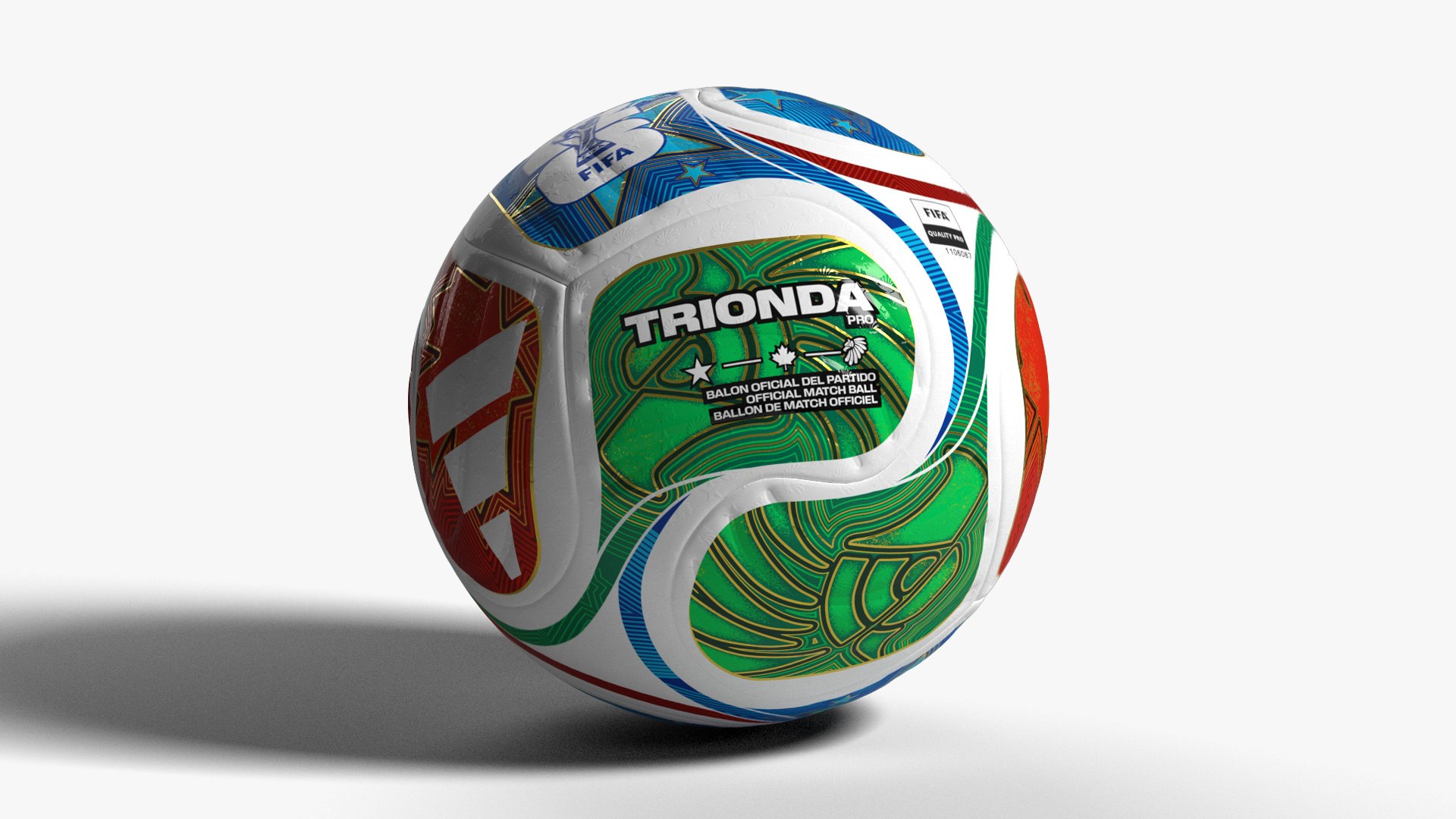 Trionda 2026 World Cup Pro Ball 3D - TurboSquid 2463577