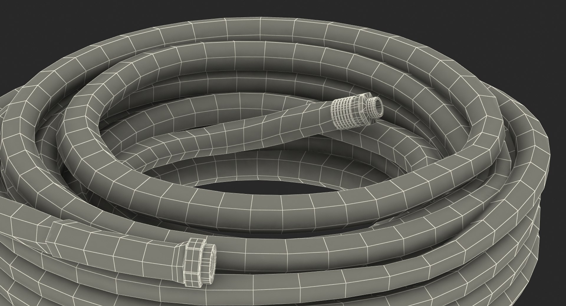 3D garden hose model - TurboSquid 1279927