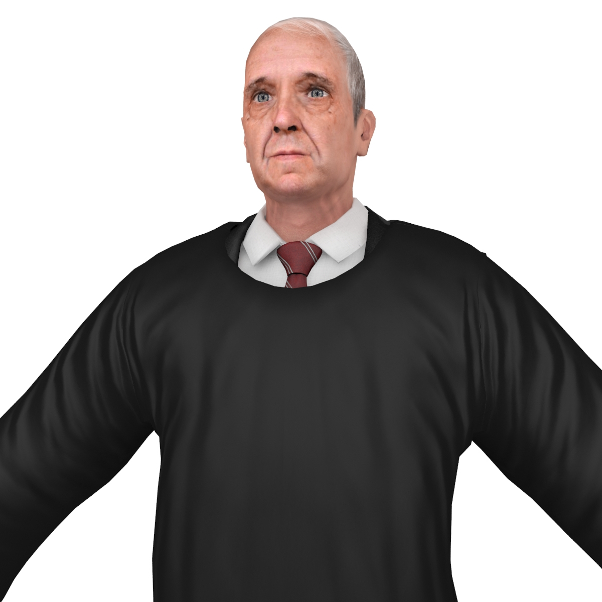 3D court judge - TurboSquid 1324653