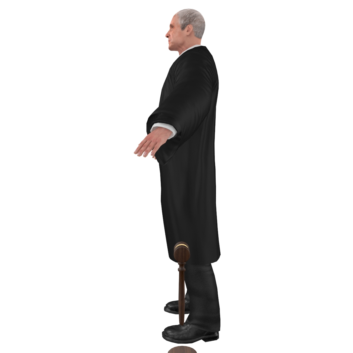 3D court judge - TurboSquid 1324653