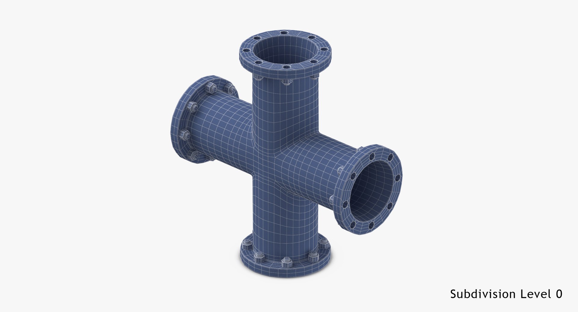 Industrial Pipe Shape 3D Model - TurboSquid 1239563
