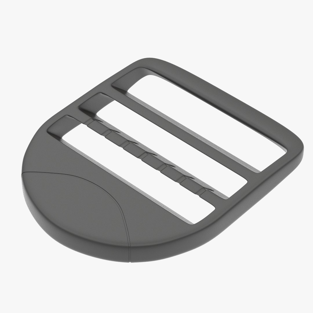 Strap Adjuster Piece 3D Model - TurboSquid 1240456