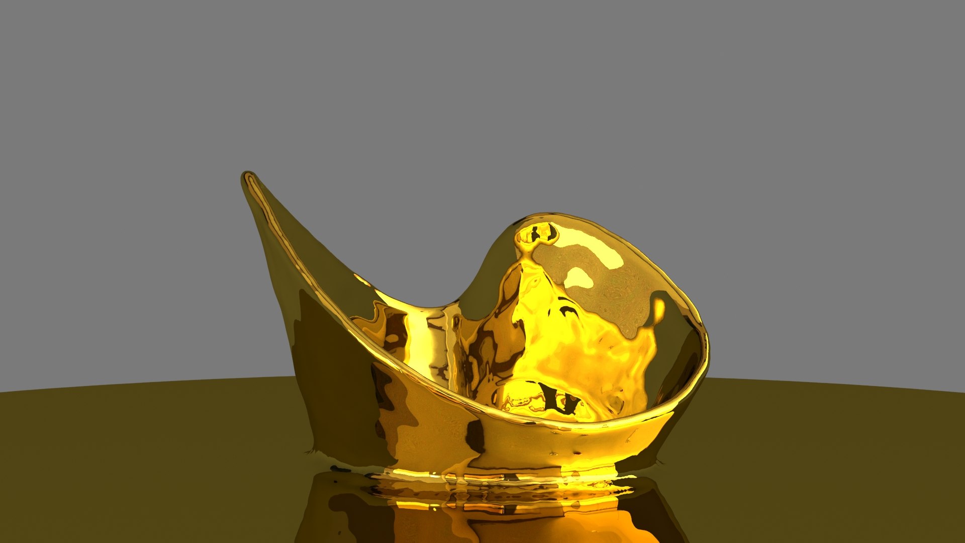 3D Liquid Crown Splash Realflow - TurboSquid 1947886