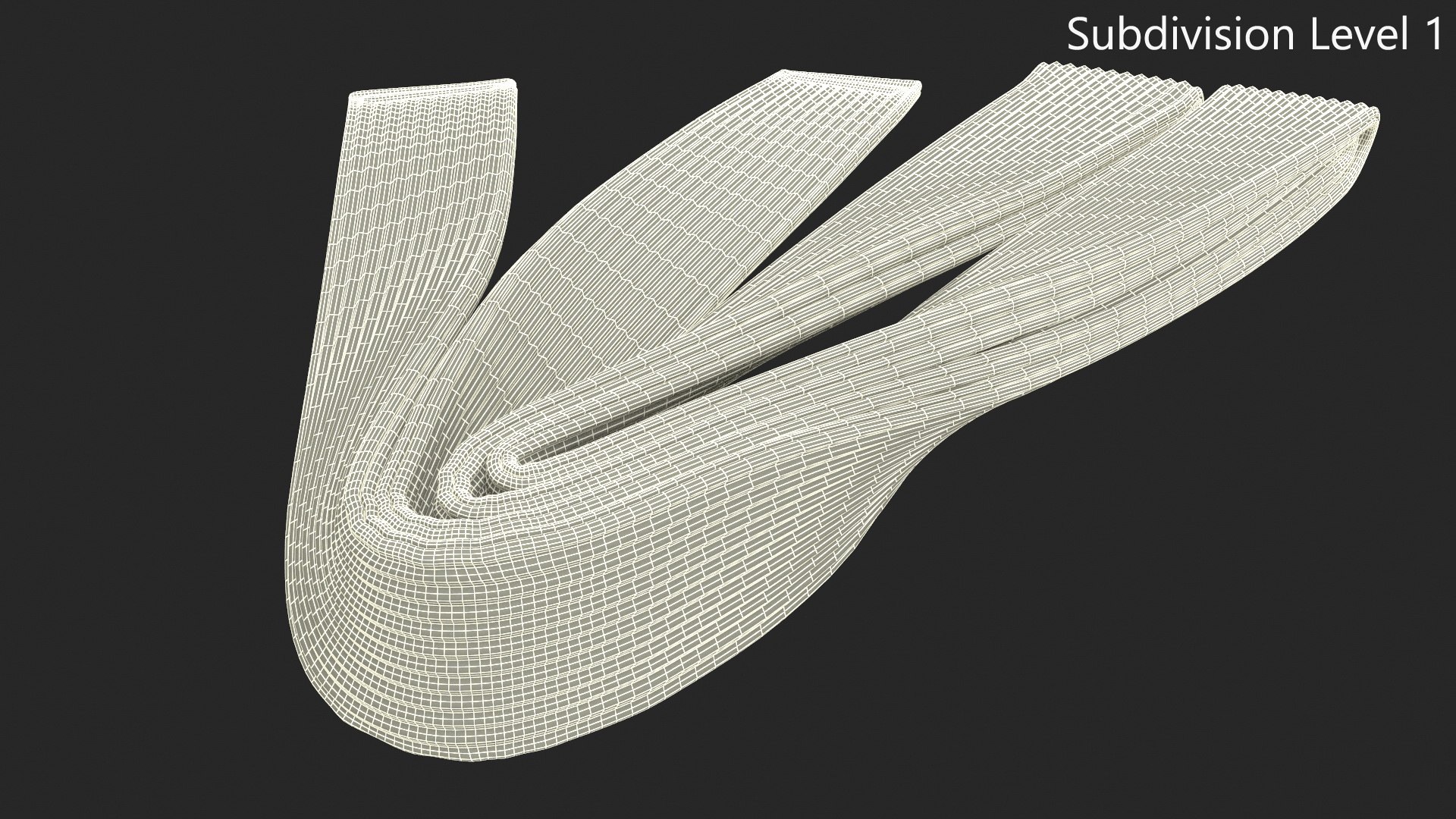 Jiu Jitsu White Belt Obi Model - TurboSquid 2132243