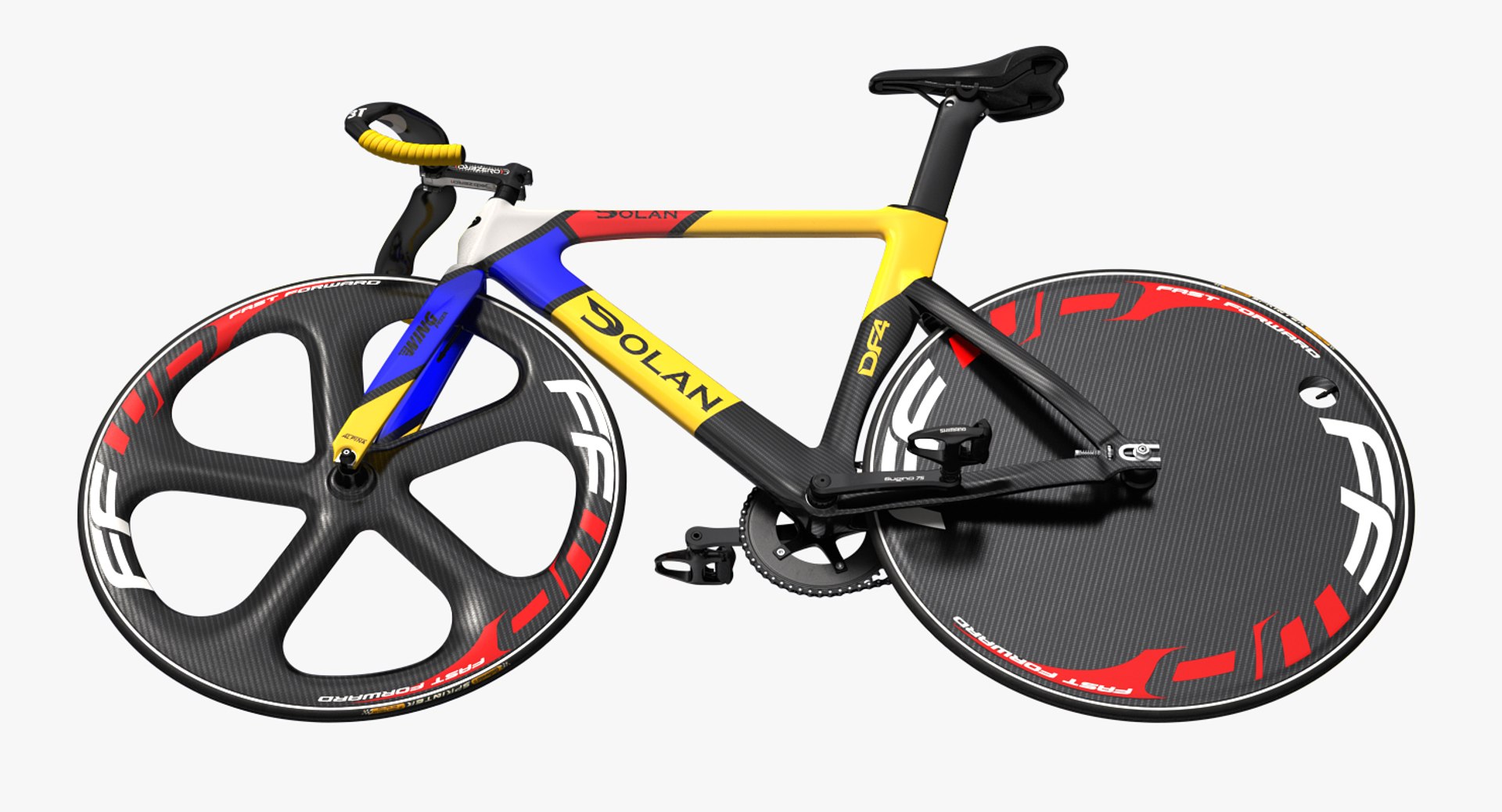 Dolan Df4 Carbon Track 3D Model - TurboSquid 1312741