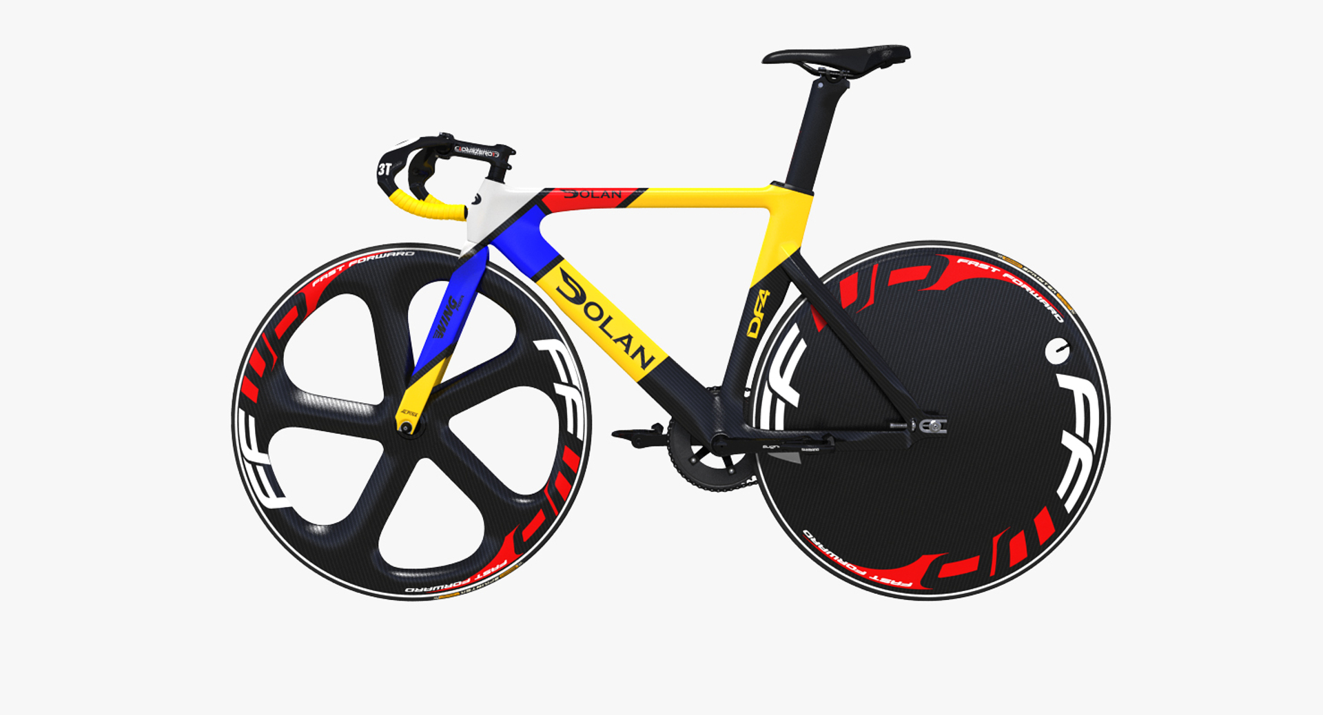 Dolan Df4 Carbon Track 3D Model - TurboSquid 1312741