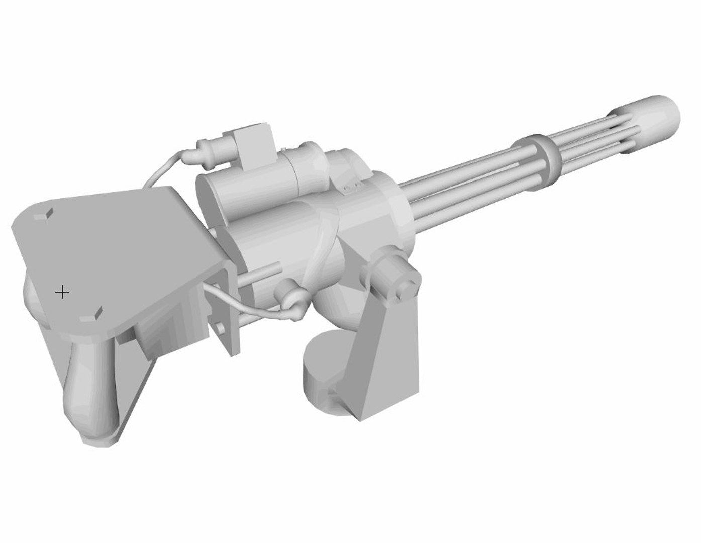 3ds Max Untextured M134