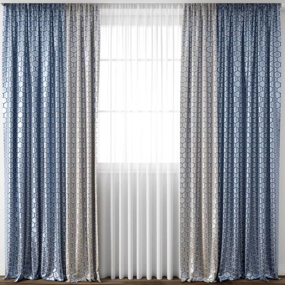 Curtain Fabric Drape 3D Model - TurboSquid 1618090
