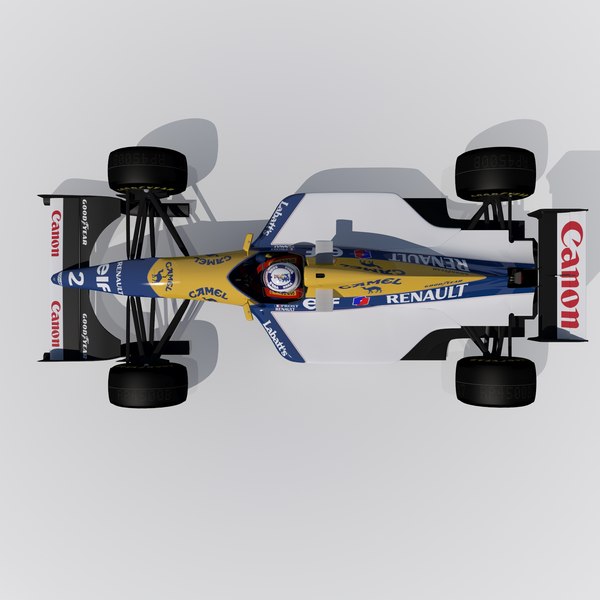 williams fw15c 3d max