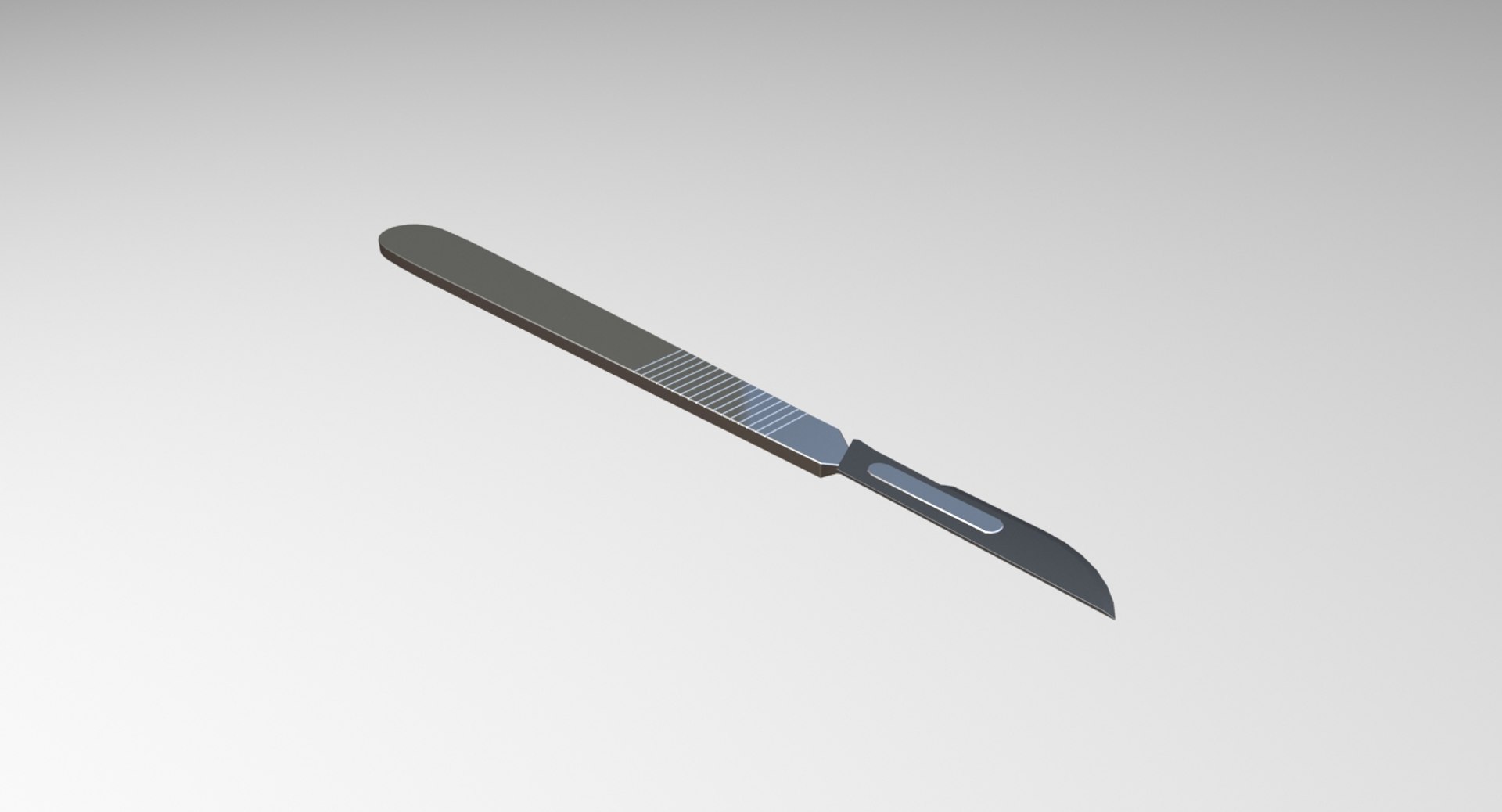 3d Scalpel Knife Model