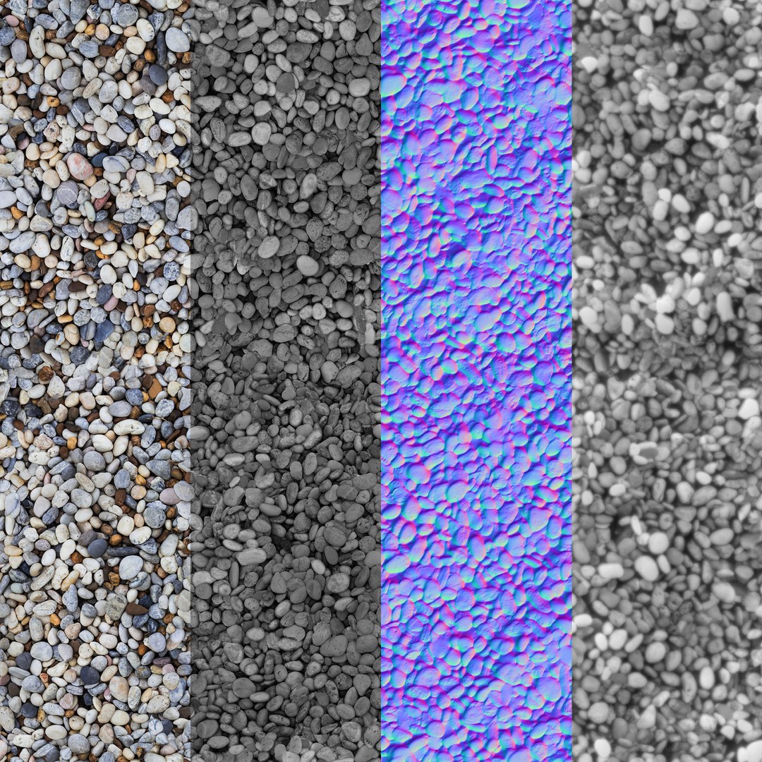 Gravel 3D Model - TurboSquid 1687117