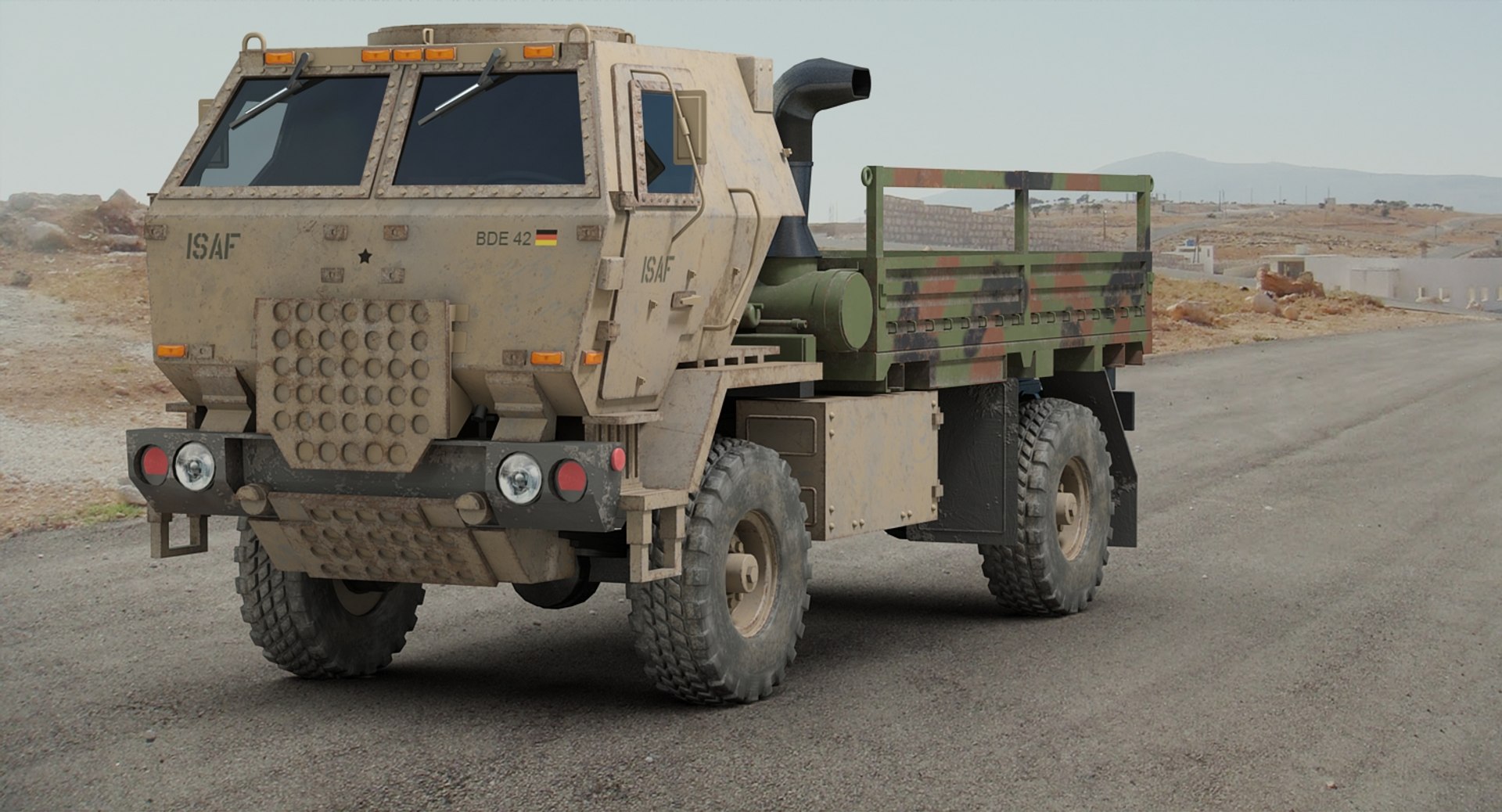 M1078 Lmtv Military Truck 3D Model - TurboSquid 1182824